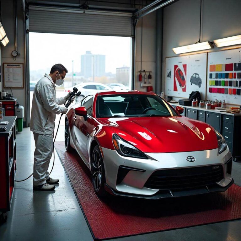 Premium Car Painting Service in Dubai Starting at 450 AED